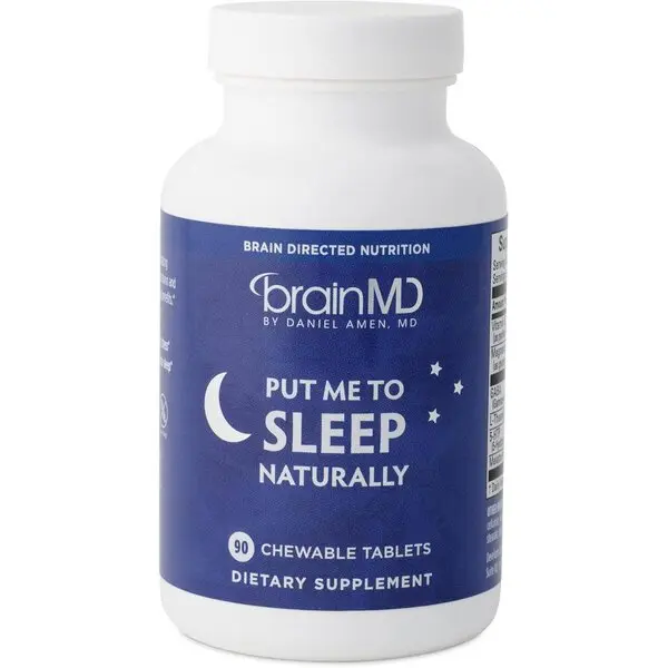 BRAINMD Put Me To Sleep Chewables 90 Chewable Tablets