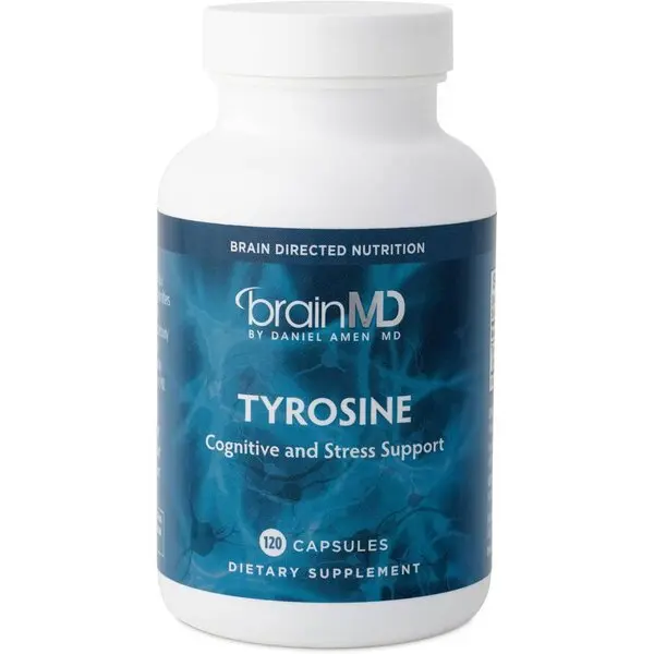 BRAINMD Tyrosine 120 Capsules