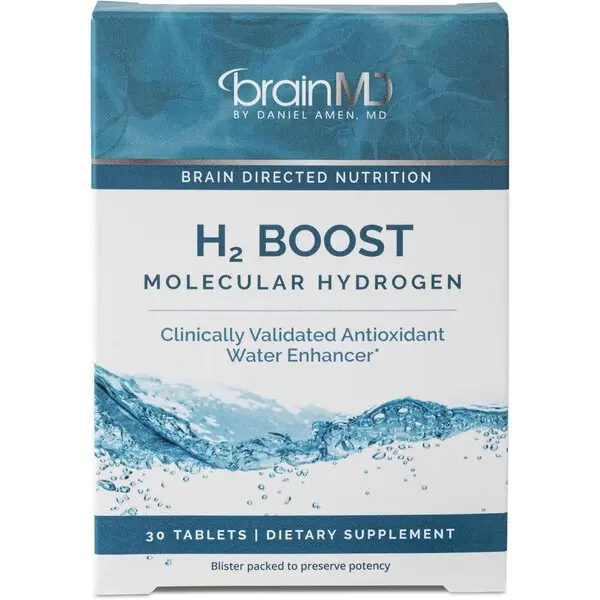 BRAINMD H2 Boost Molecular Hydrogen 30 Tablets