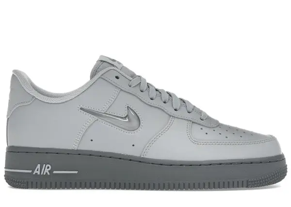 Nike Air Force 1 '07 Jewel Sneakers - Wolf Grey/cool Grey