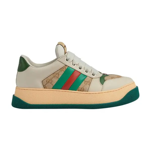 Gucci Screener Sneakers With Gg Motif