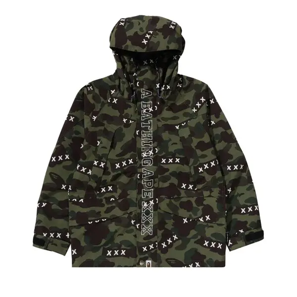 BAPE X God Selection Xxx Snowboard Jacket - Green