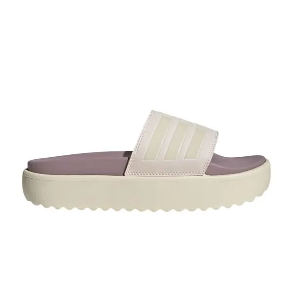Adidas Adilette Platform Slides - Cream