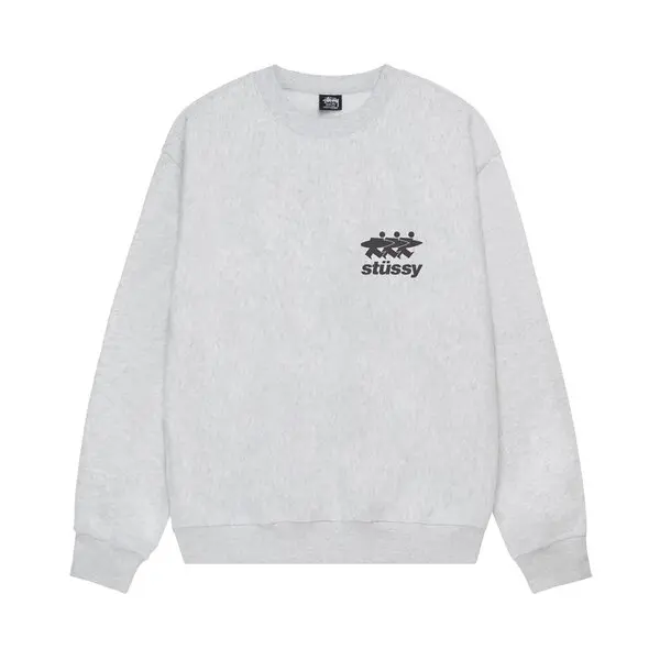 StÜssy Surfwalk Crew - Grey