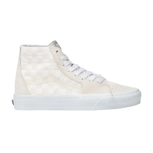 VANS Sk8-hi Tapered Crystal Sidestripe Checkerboard Sneakers