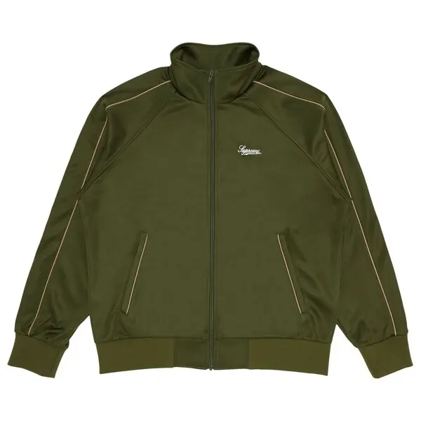 Supreme Tricot Track Jacket 'olive - Green