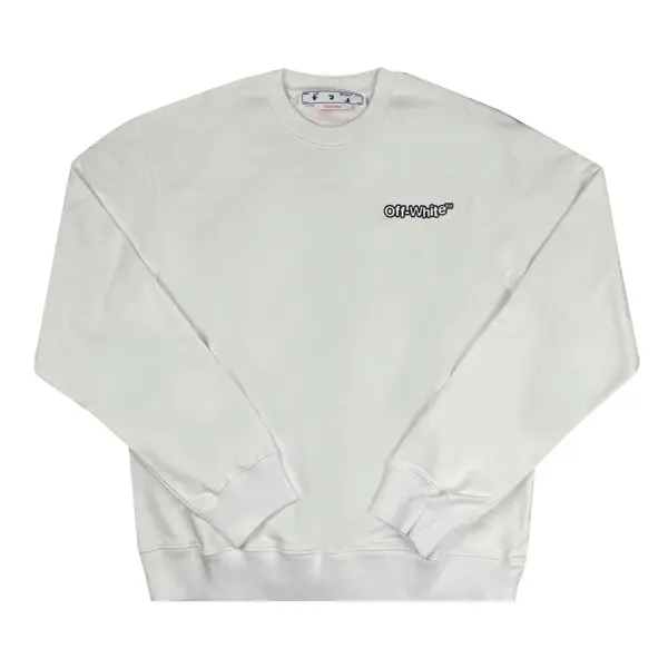 Off-White Tm Logo Print Crewneck /black