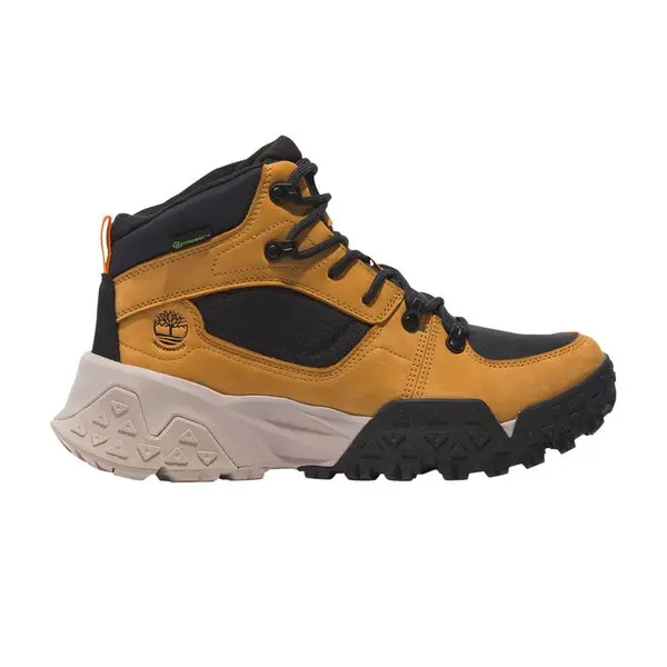 Timberland Motion Scramble Lace Up Mid Waterproof Boots - Tan