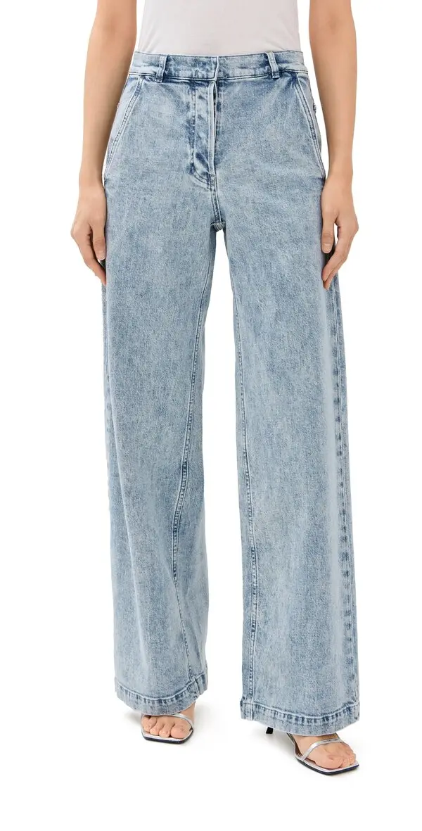 Another Tomorrow Carpenter Denim Pants