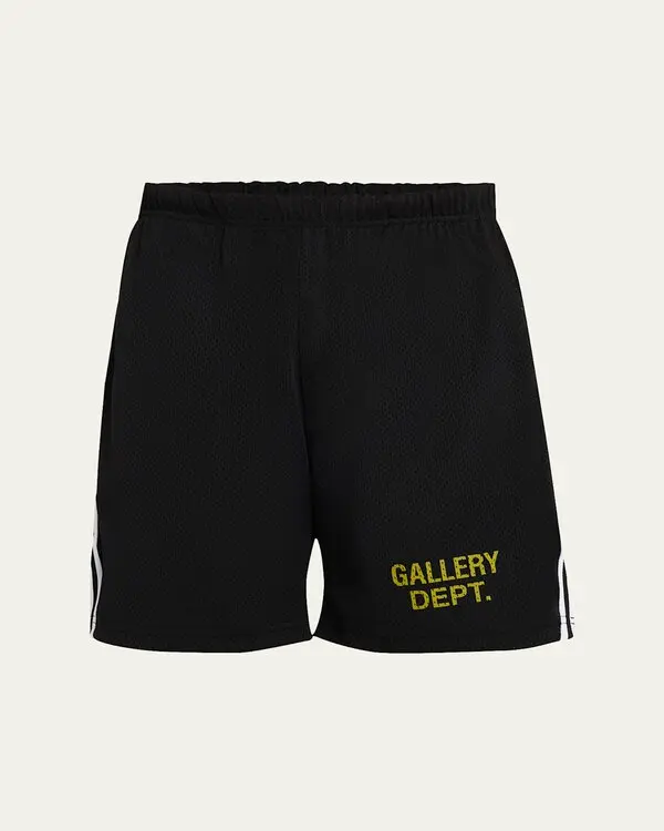 GALLERY DEPT. Mesh Venice Court Shorts - Black