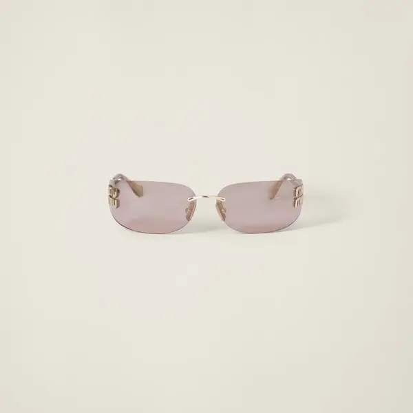 Miu Miu Aube Sunglasses - Bronze Lenses