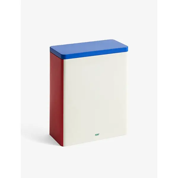 HAY Checkerboard-pattern Large Tin Container