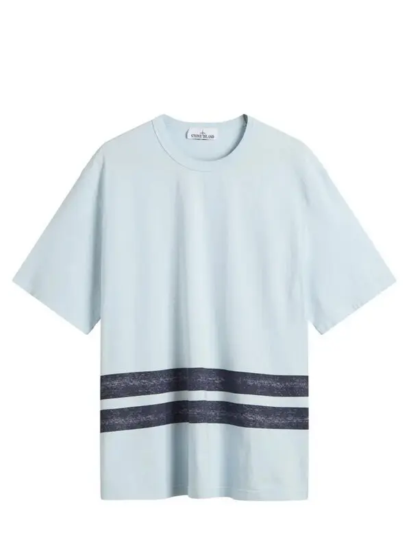 Stone Island T-shirts And Polos - Blue