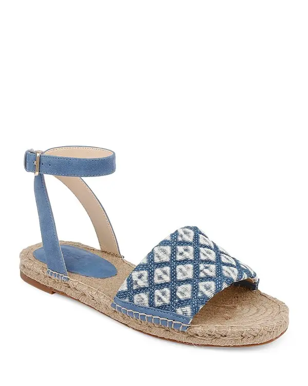 L'Agence Grece Sandals - Light Denim