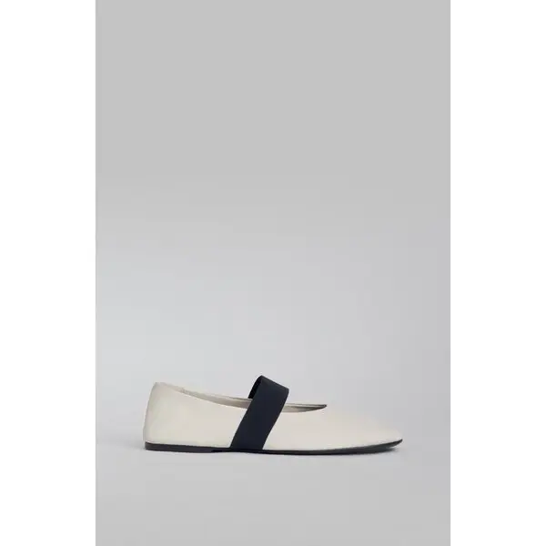 Co Slip On Ballerina Flats - Ivory
