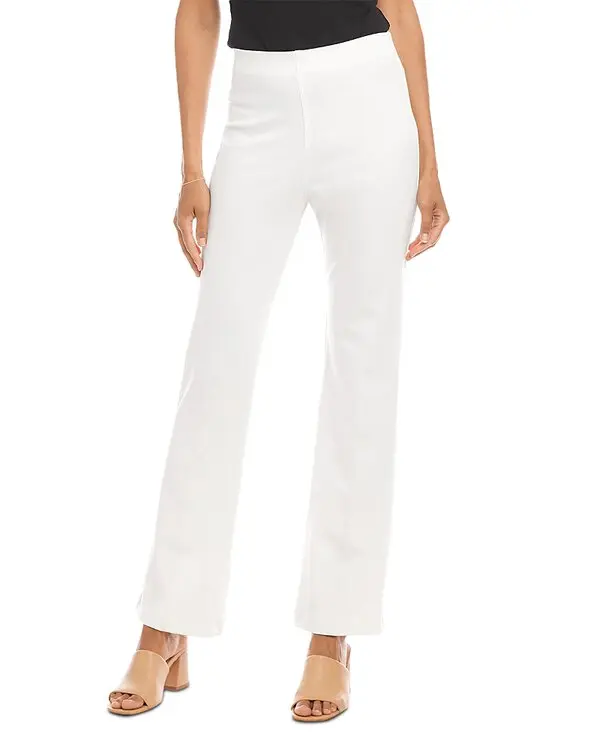Karen Kane Bootcut Pants - Off White