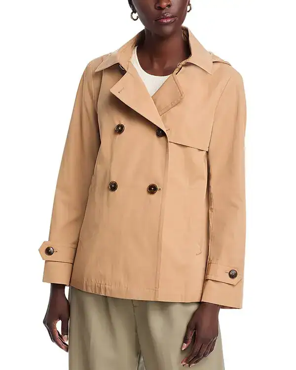 Herno ショートトレンチ Herno Short Trench Coat - Camel - 40% Off | Editorialist