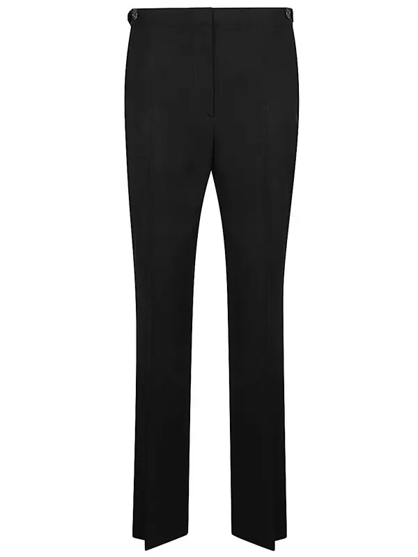 THE ROW Wool Straight Trousers