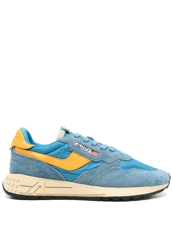 AUTRY Reelwind Low Leather Sneakers - Clear Blue