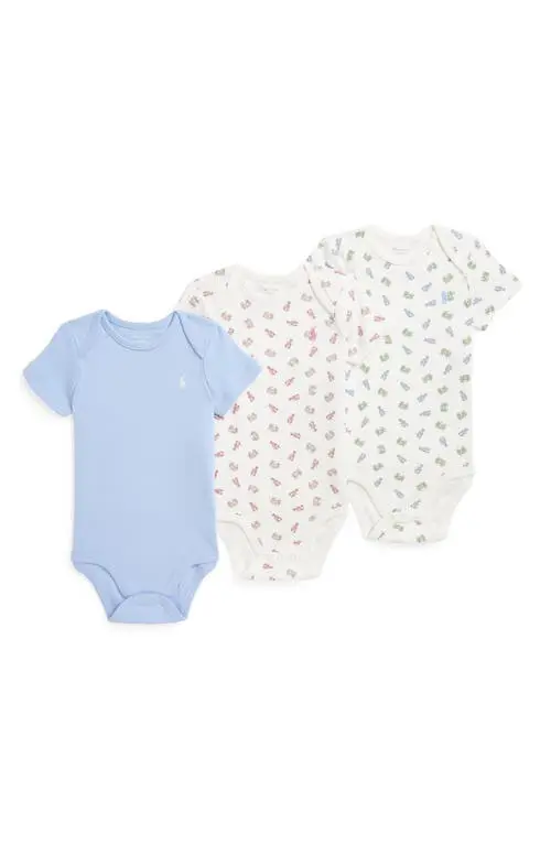 Ralph Lauren Assorted 3-pack Cotton Rompers