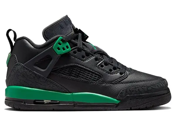 JORDAN Spizike Low Sneakers - Black/anthracite/pine Green