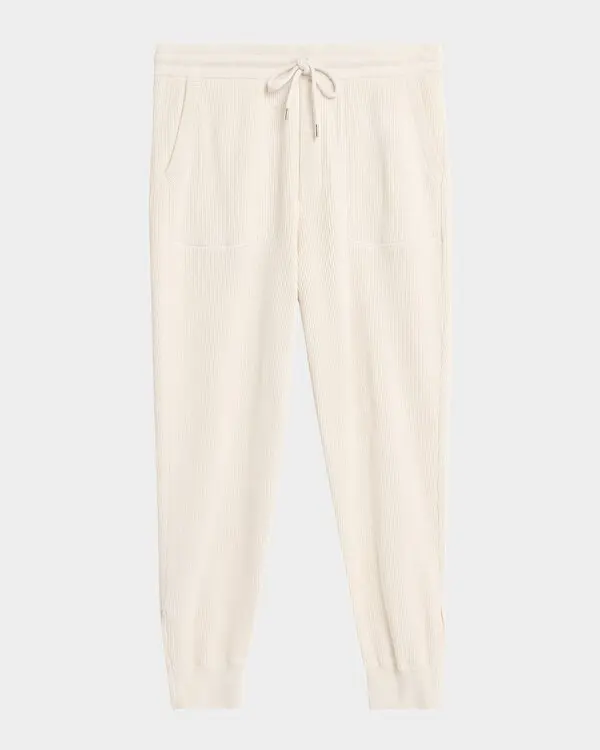Brunello Cucinelli Ribbed Cotton Sweatpants