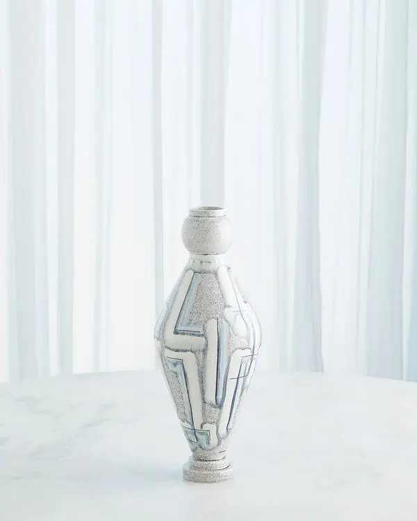 GLOBAL VIEWS Bobbin Vase, Small 18