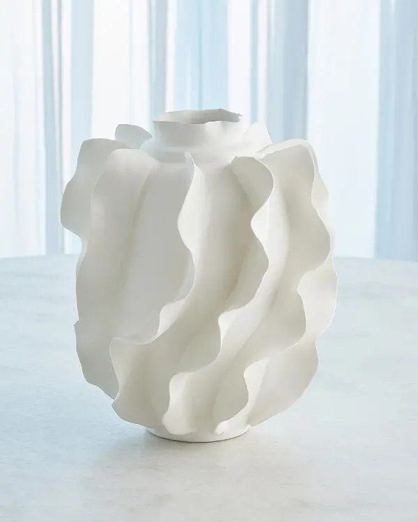 GLOBAL VIEWS Folios Coral Vase, 12