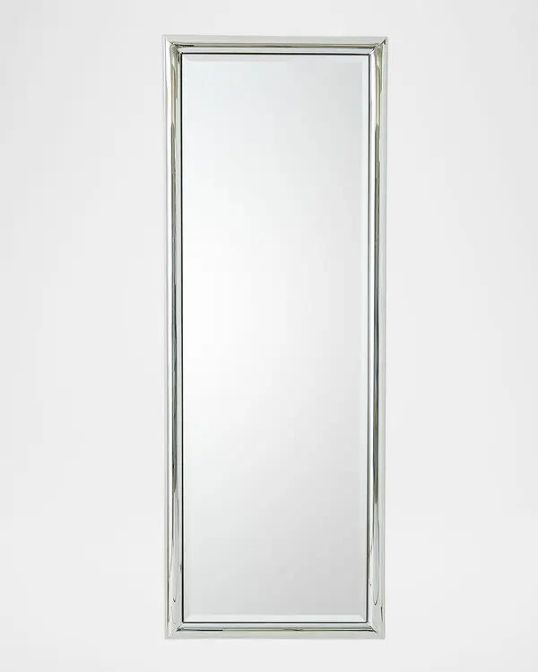 GLOBAL VIEWS Bennet 75.5" Floor Mirror - Silver