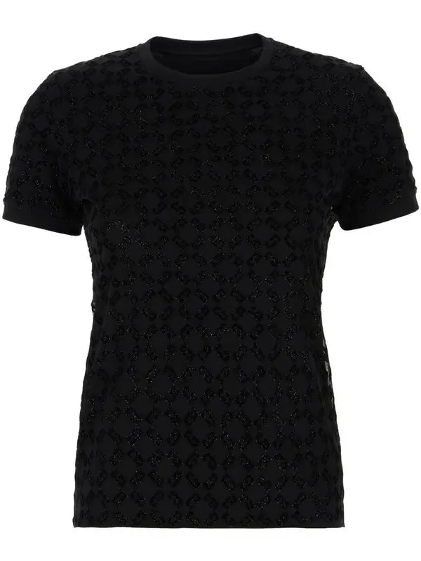 Givenchy Tulle Overlay Top