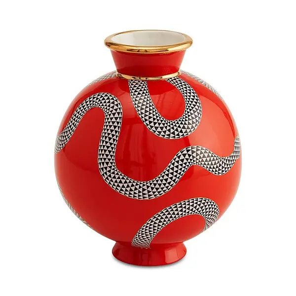 Jonathan Adler Eden Round Vase - No Color