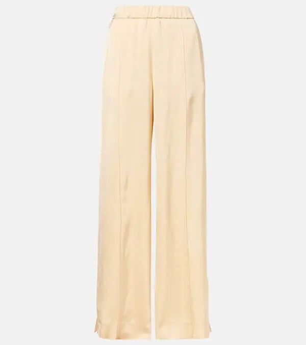 JIL SANDER Wide-leg Trousers - White