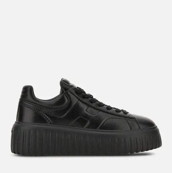 Hogan H-stripes Sneakers - Black