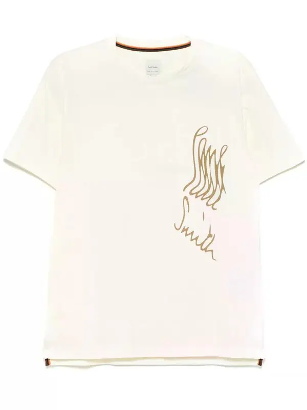 Paul Smith Stretched Logo-print T-shirt