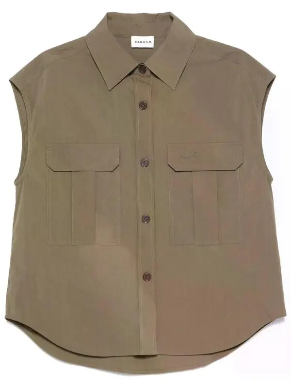 P.a.r.o.s.h Sleeveless Shirt - Green