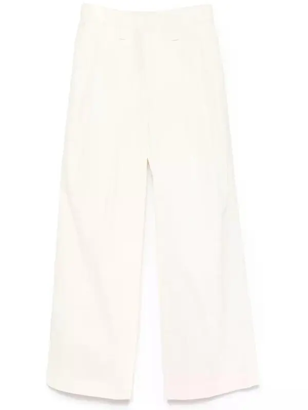 Issey Miyake Personality Trousers - Neutrals