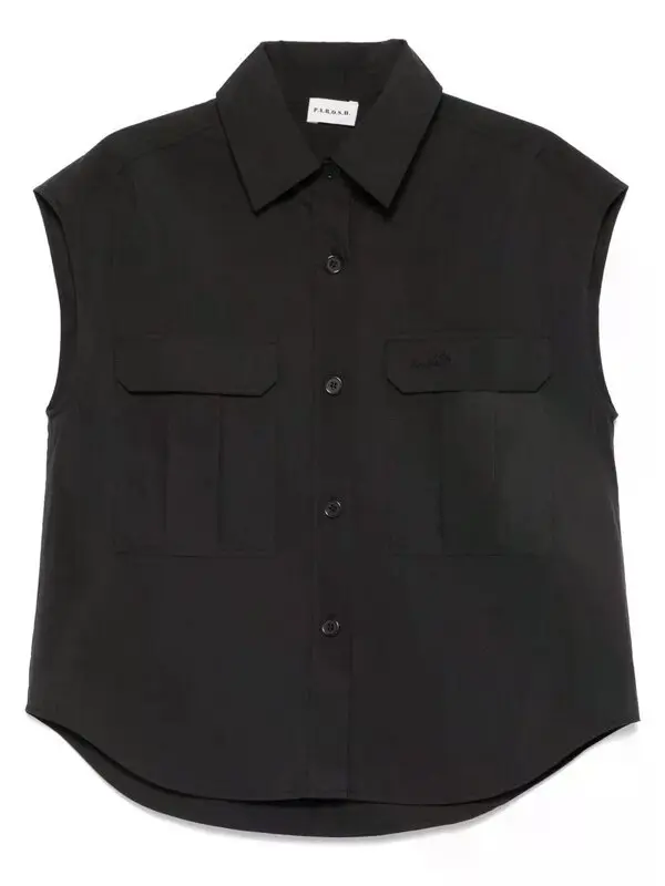P.a.r.o.s.h Sleeveless Shirt - Black