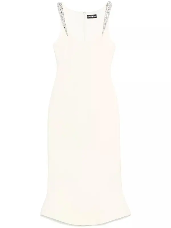 David Koma Crystal-embellished Gown