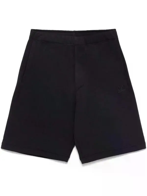 C.P. COMPANY Logo-embroidered Track Shorts