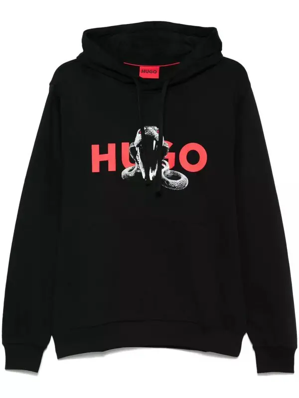 Hugo Boss Animal-print Hoodie