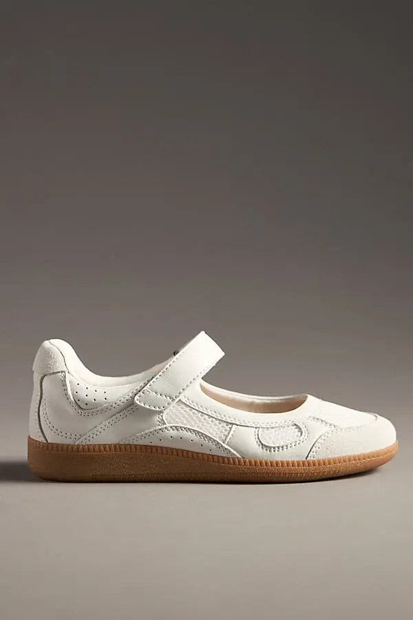 SILENT D Samantha Ballet Sneakers - White