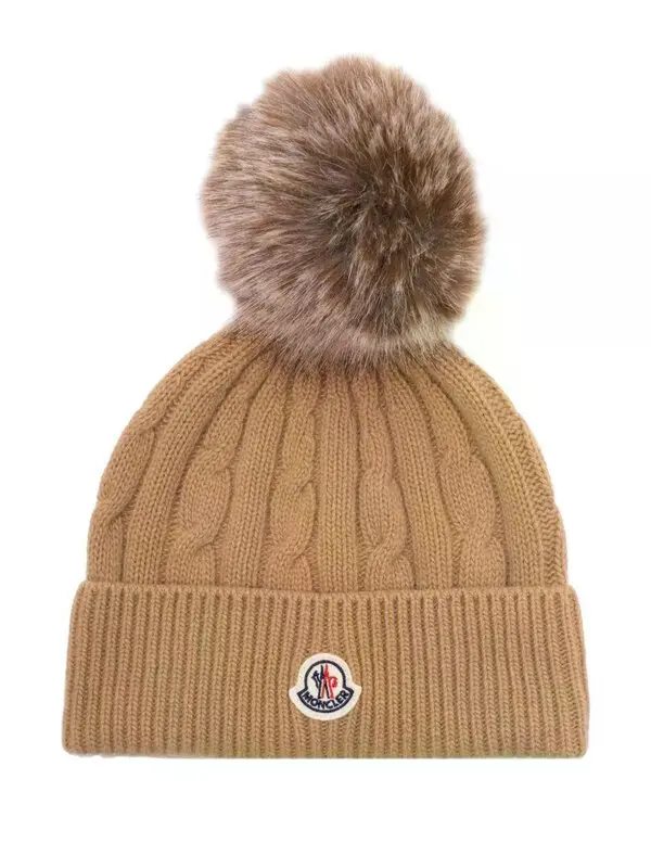 Moncler Wool Beanie Hat