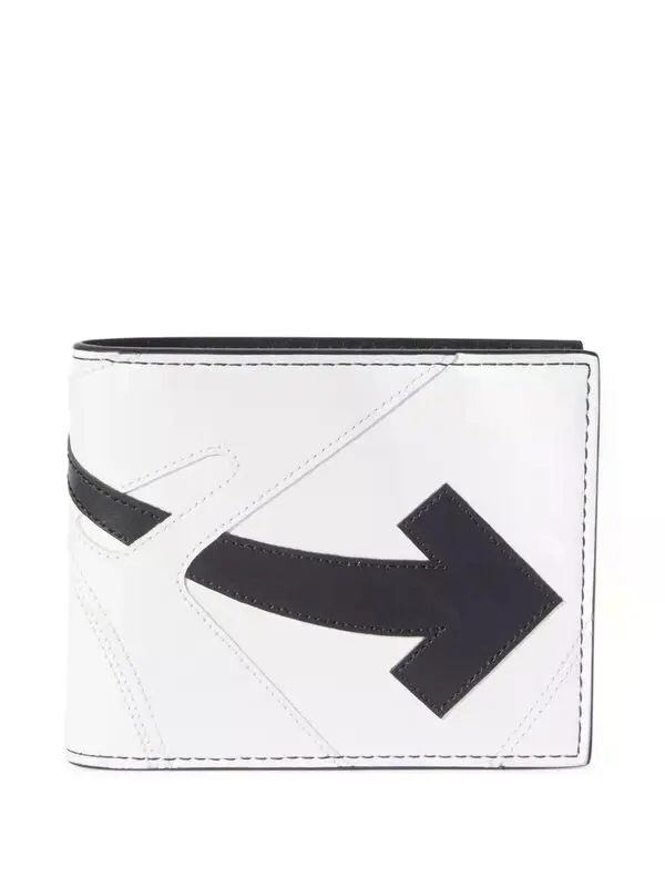 Off-White Ooo Sneaker Bi-fold Wallet - White