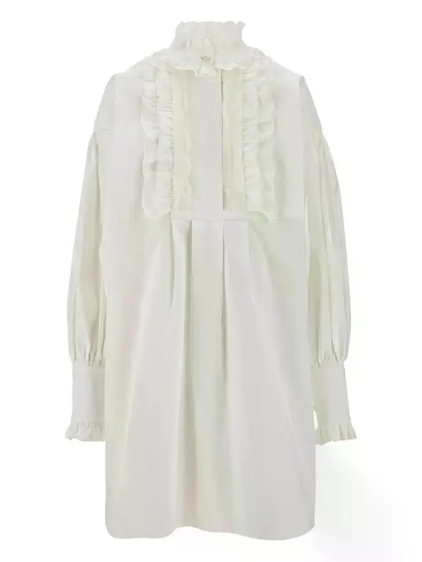 Valentino Garavani Ruffle-detail Mini Dress