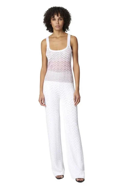 Missoni Shaded Chevron Viscose Tank Top - Multicoloured