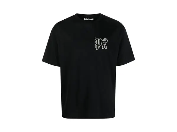 Palm Angels Pa Monogram Regular T-shirt - Beige