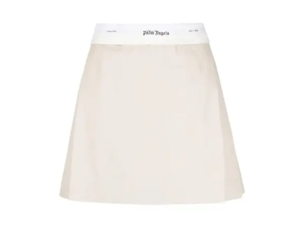 Palm Angels Reversed Waistband Chino Skirt