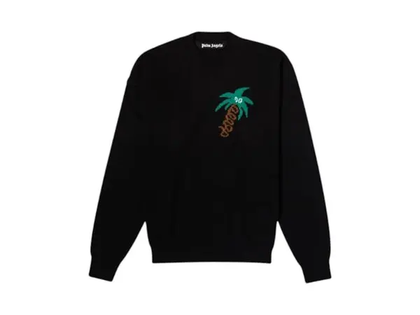 Palm Angels Sketchy Intarsia Sweater