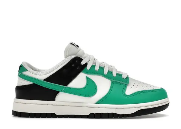 Nike Dunk Low Sneakers - Sail/stadium Green/black