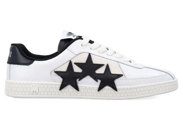 Amiri Pacific Starsin Sneakers - White/black